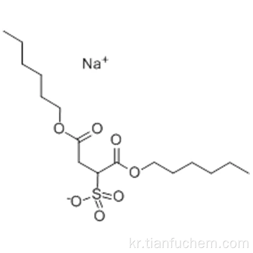 중국 디 -N- 헥실 나트륨 SULFOSUCCINATE CAS 3006-15-3 제조업체